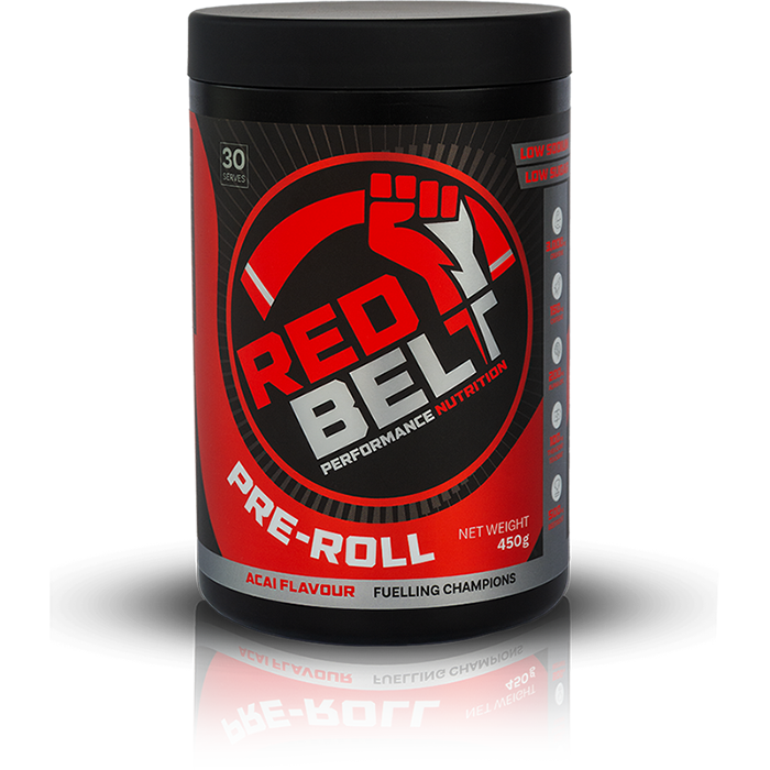 Red Belt Pre-Roll - Optimise BJJ Performance | Red Belt Nutrition – Red ...